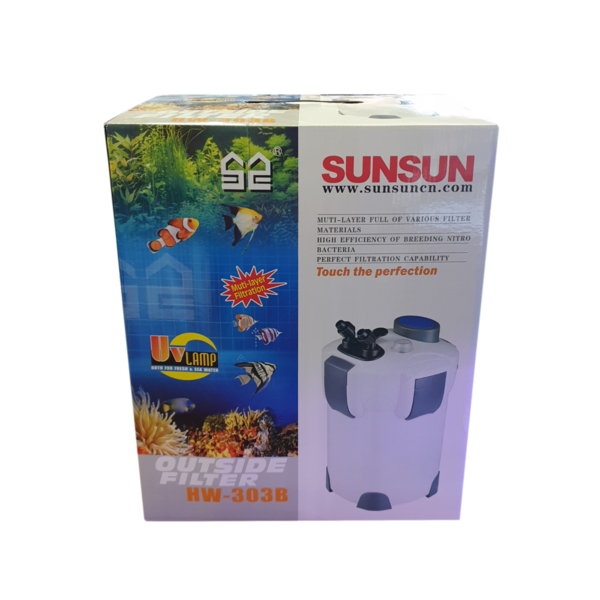 SUN SUN HW-303B CANISTER Filter + UV LAMP 1400 L/H | Aqua Empire